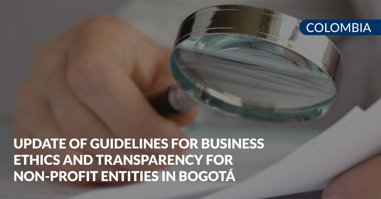 Guidelines for business ethics and transparency program - OlarteMoure