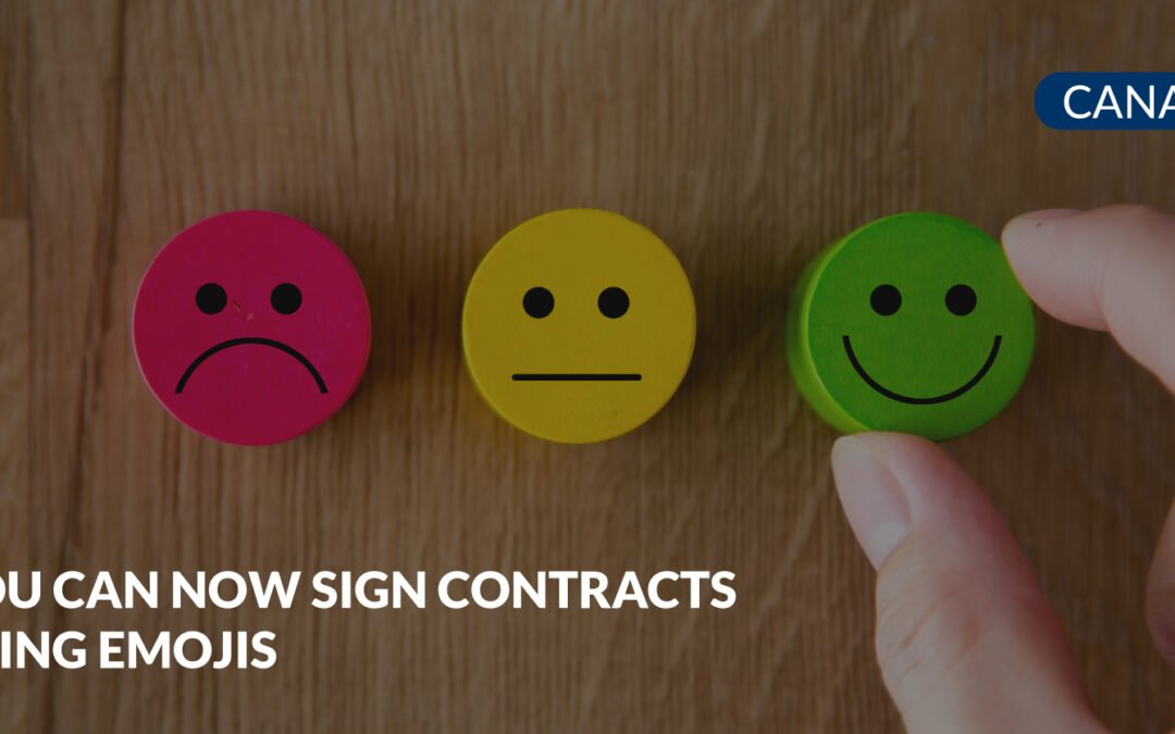 You can now sign contracts using emojis - OlarteMoure