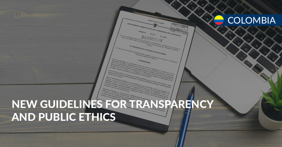 Guidelines for transparency and public ethics program - OlarteMoure ...